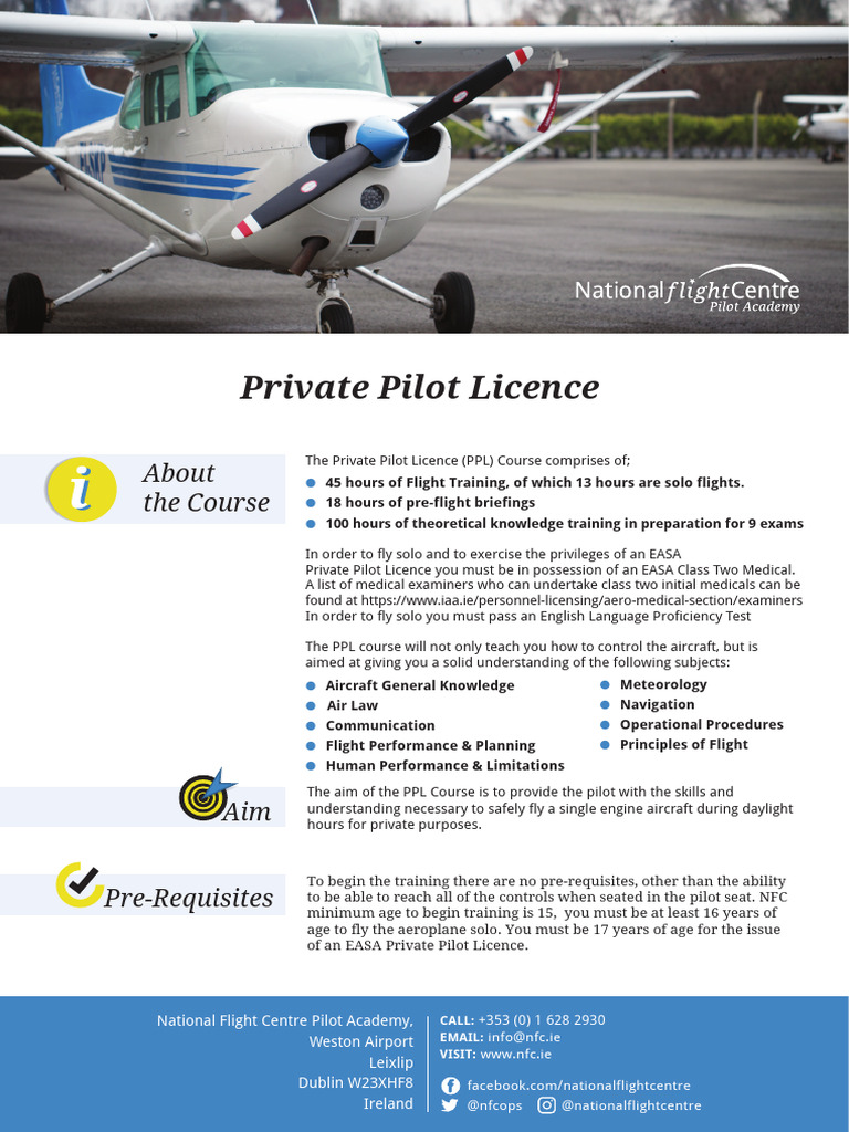 6693ce71d284a8bb49c1f5aa_PPL (a) Course Sheet FINAL July 2024 | PDF ...