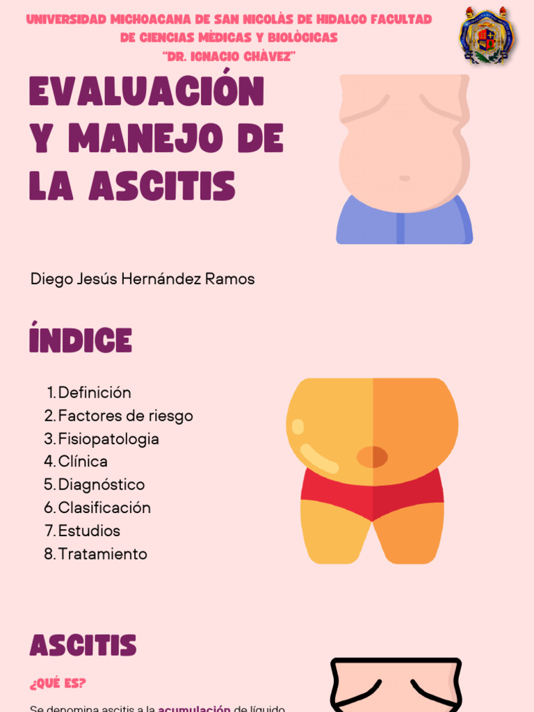 Evaluación y Manejo de la Ascitis | PDF | Medicina CLINICA ...