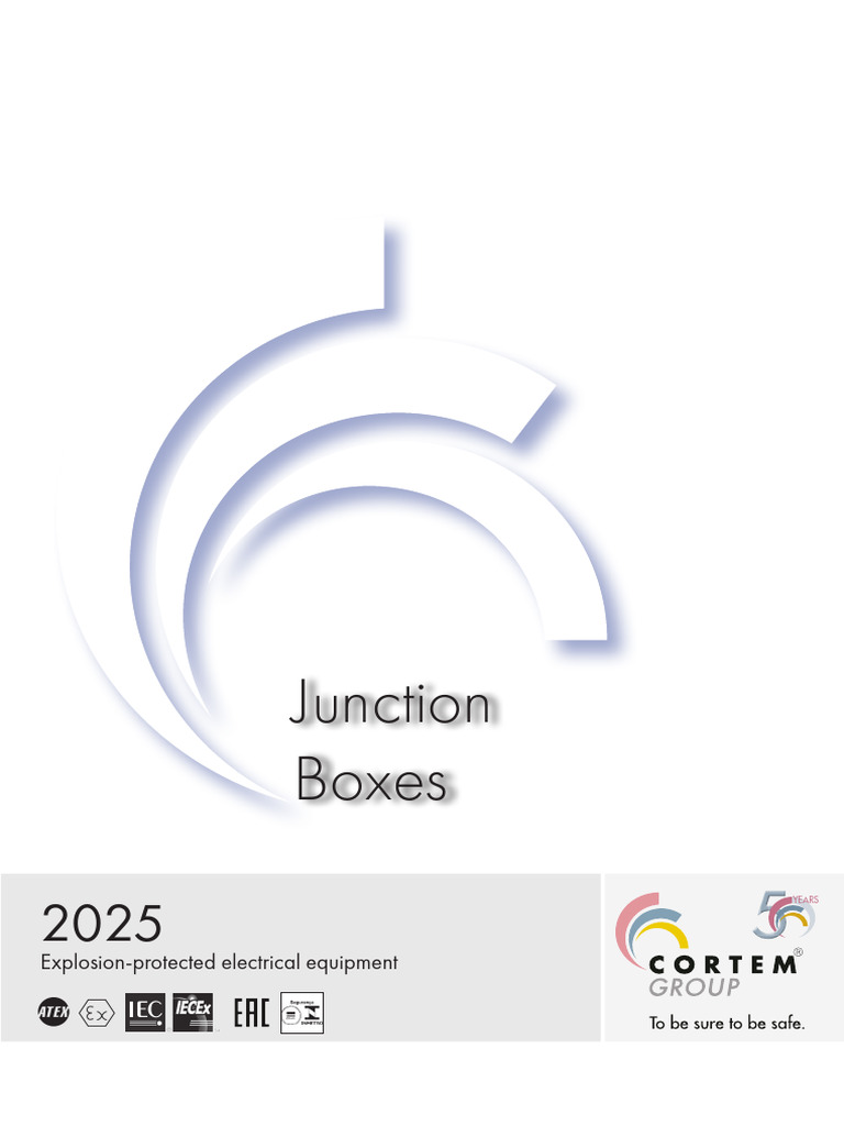 BCA_Cortem_Explosion Protected Electrical Equipment 2025_Junction Boxes ...