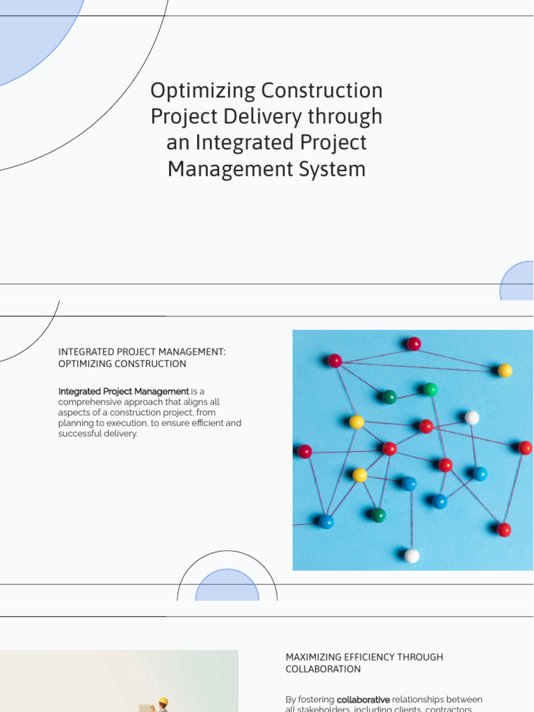 Slidesgo Optimizing Construction Project Delivery Through An Integrated ...