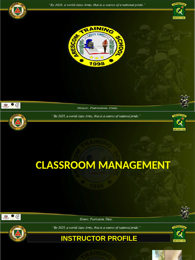 ClassRoom Managemenv1t | PDF | Classroom Management | Learning