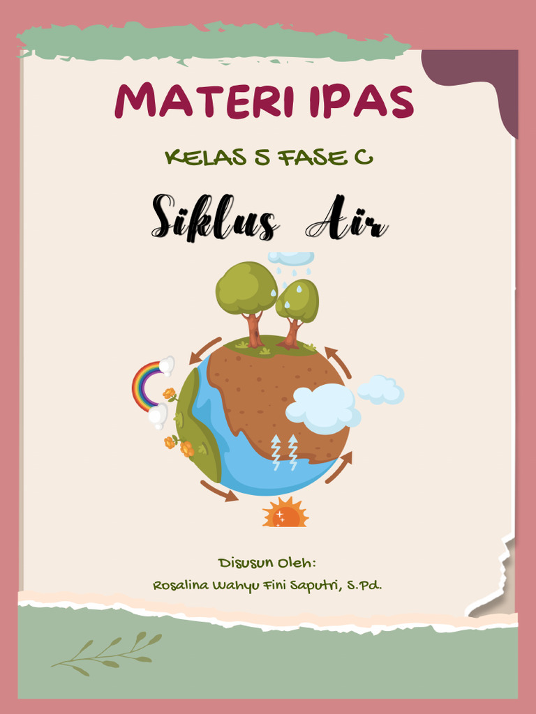 Materi IPAS Siklus Air Kelas 5 Fase C | PDF