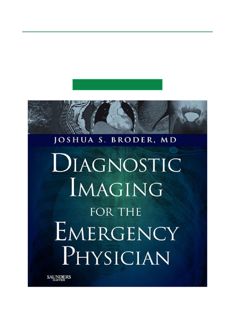 Diagnostic Imaging For The Emergency Physician Digital DOCX Download ...