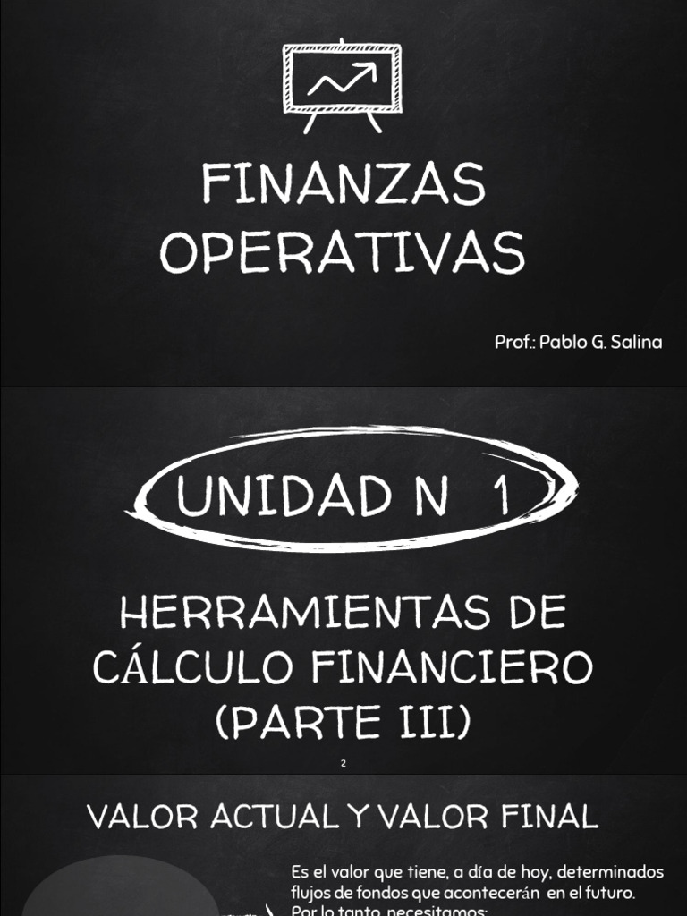 U1 - Presentación (Parte III) | PDF | Interés | Tipo de cambio