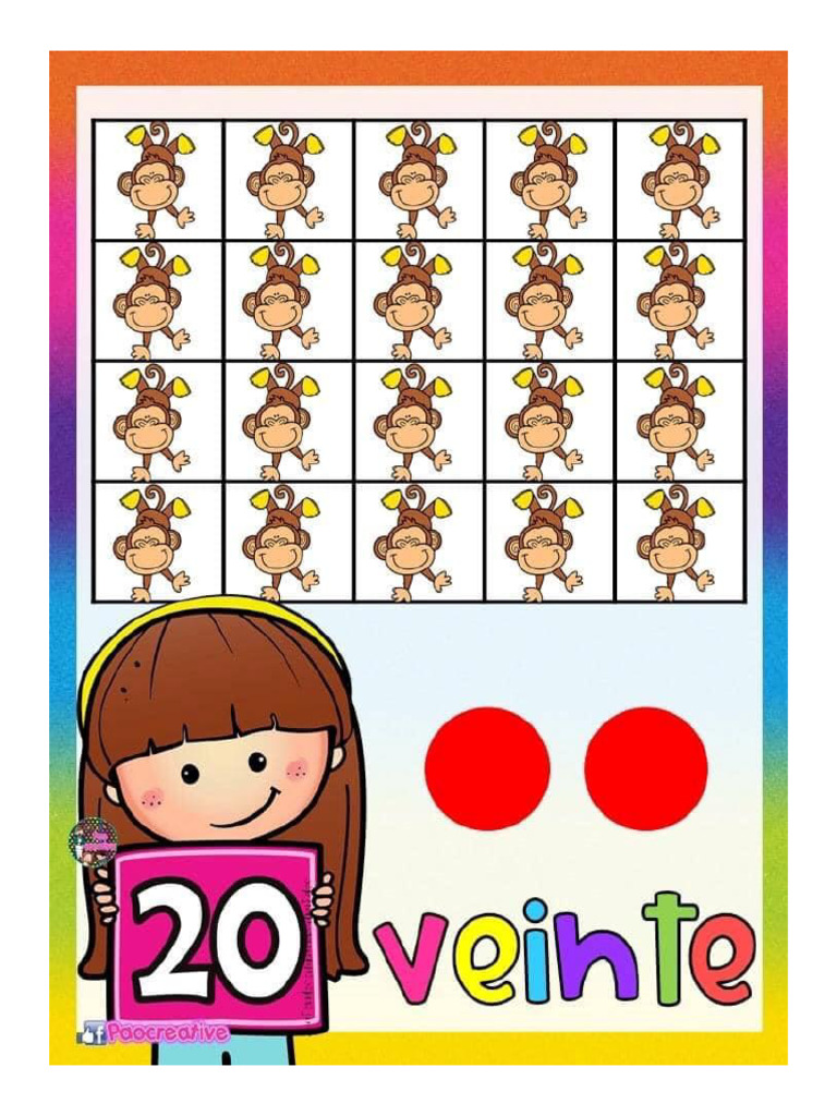 Numeros del 1 al 20 | PDF