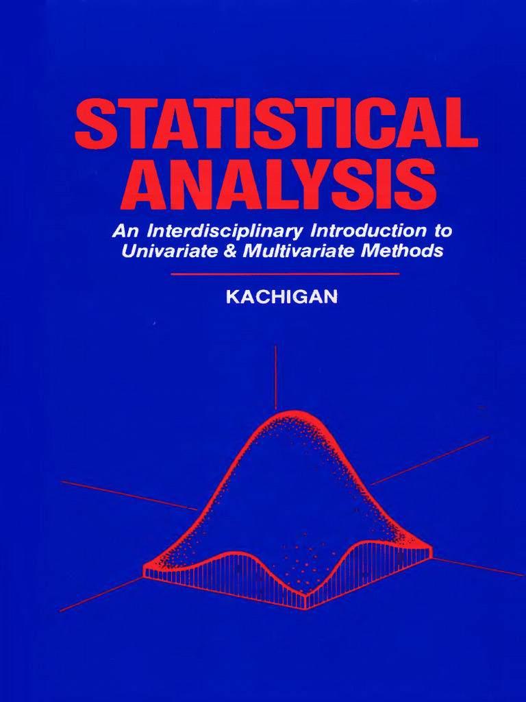 Sam Kash Kachigan - Statistical Analysis - An Interdisciplinary ...