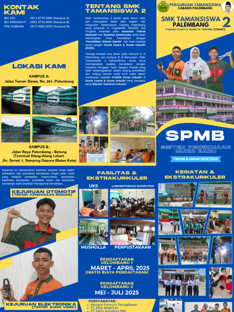 Brosur PPDB SMK Tamansiswa 2 | PDF