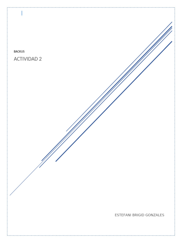 AA2_Grupo 2_Backus | PDF