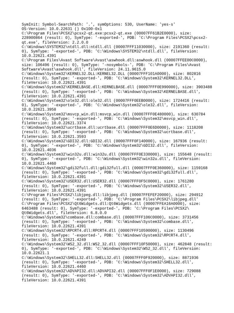 Crash 2024 12 10 07 12 16 367 | PDF | Software | Microsoft Software