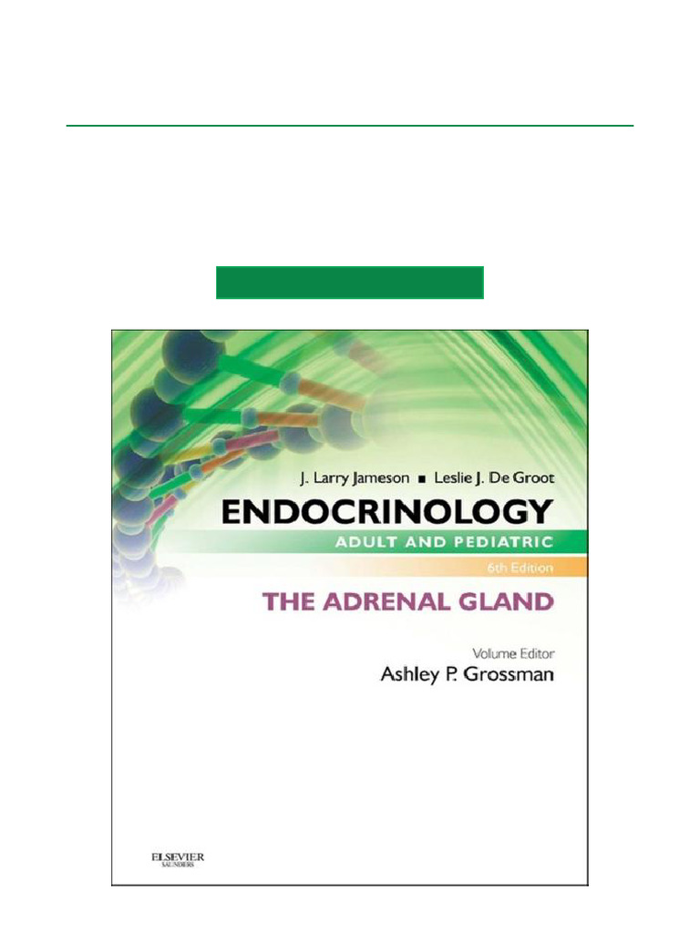 Endocrinology Adult and Pediatric The Adrenal Gland 6th Edition PDF | PDF | Nicotinamide Adenine ...