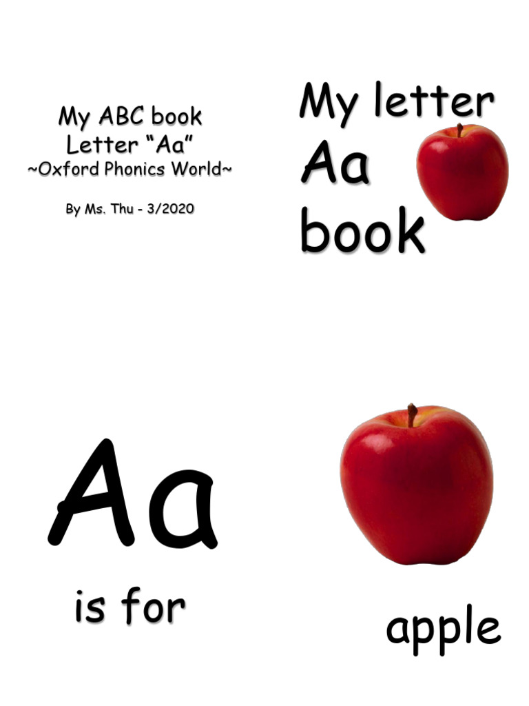 Letter Book Flash Card | PDF