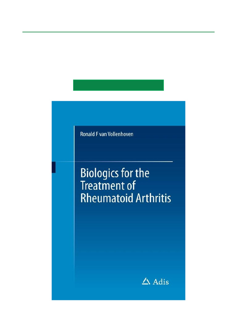 Biologics For The Treatment of Rheumatoid Arthritis Full-Resolution ...