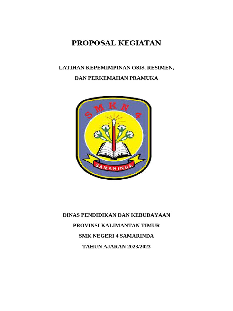 Proposal Kegiatan LKO-Pramuka | PDF