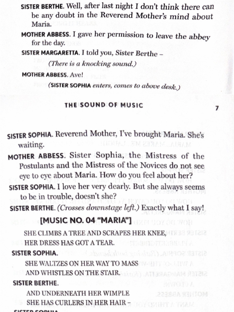 Sound Of Music Sides | PDF