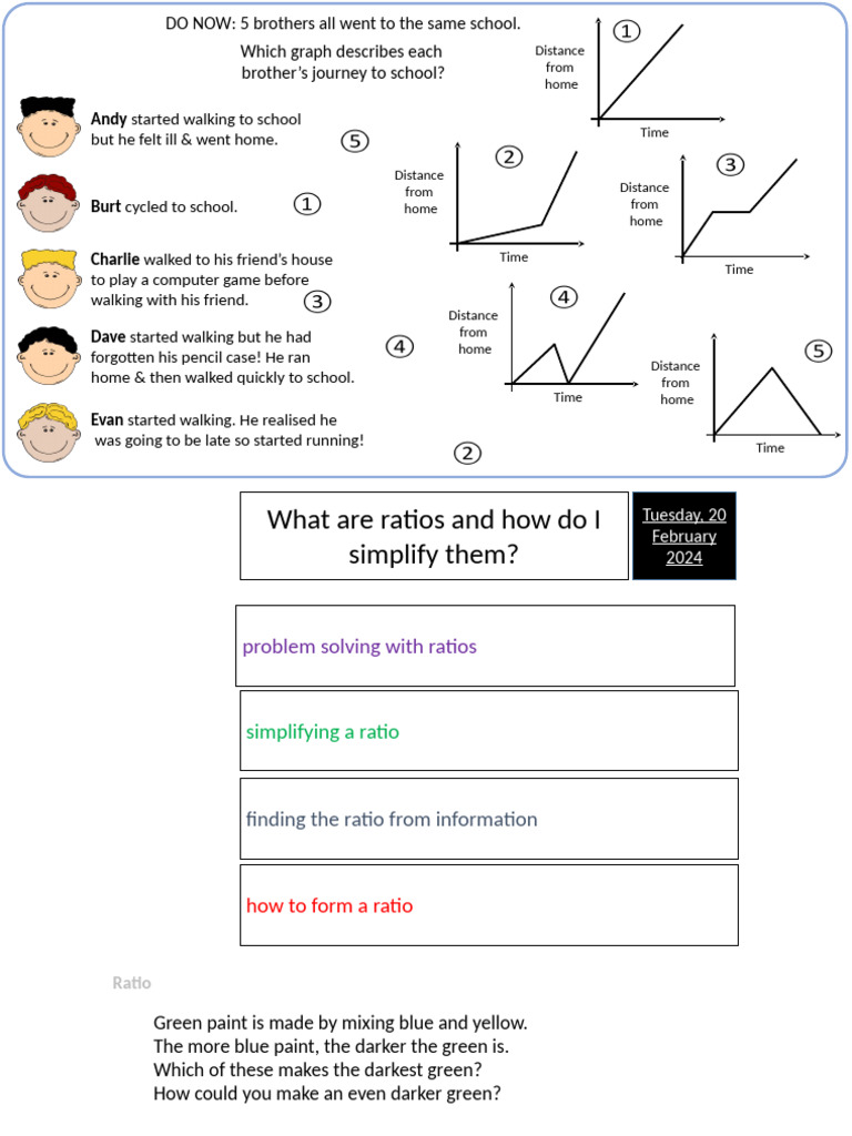 Simplifying Ratio | PDF | Graph Theory | Discrete Mathematics