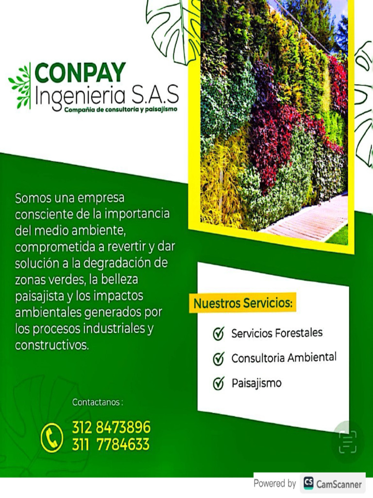Portafolio Conpay Ingeniería S.A.S | PDF