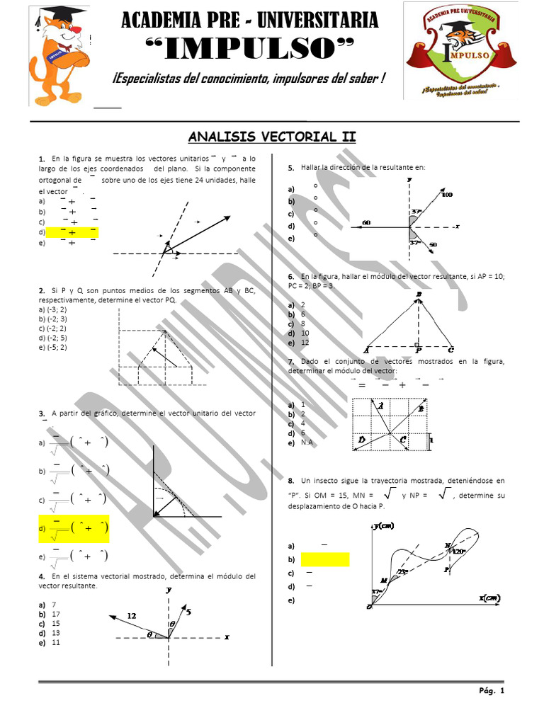 Análisis Vectorial II | PDF | Vector Euclidiano | Aceleración