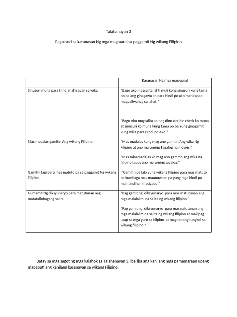Talahanayan 3 WPS Office | PDF