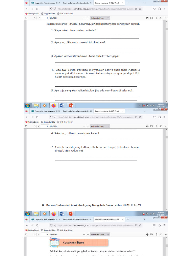tema 1 bahasa indonesia | PDF