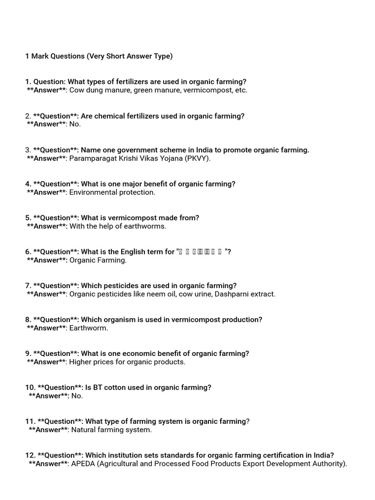 Organic Farming in English | PDF | Organic Farming | Agriculture