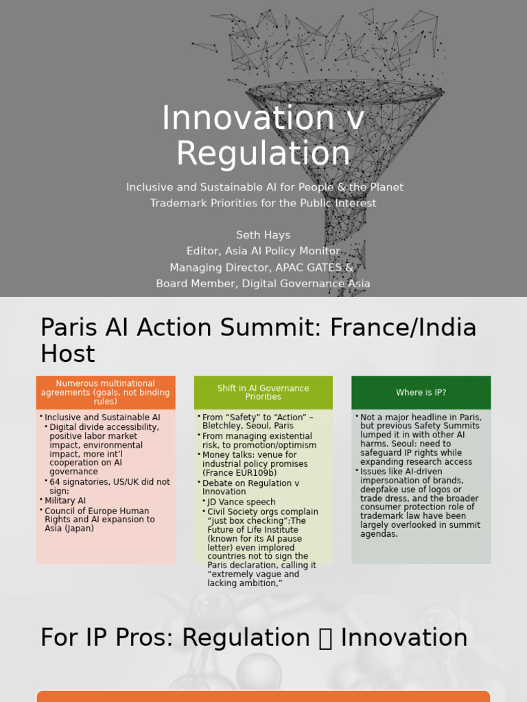 INTA Presentation AI and Public Interest | PDF | Intellectual Property ...