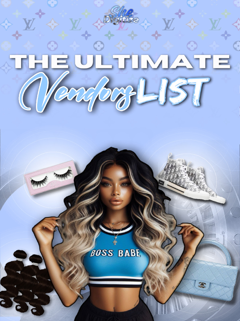 The Ultimate Vendors List PDF | PDF | Shoe | Clothing