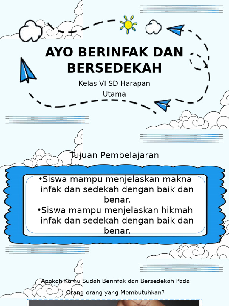 Presntasi Infak Dan Sedekah | PDF