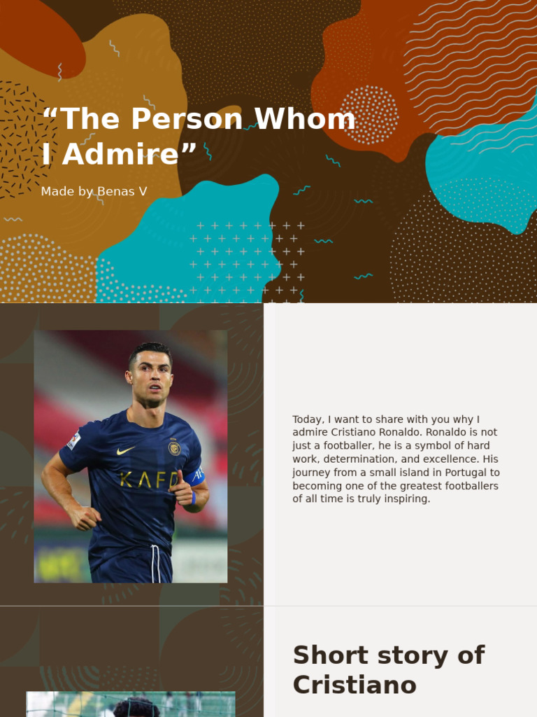 The Person Whom I Admire | PDF