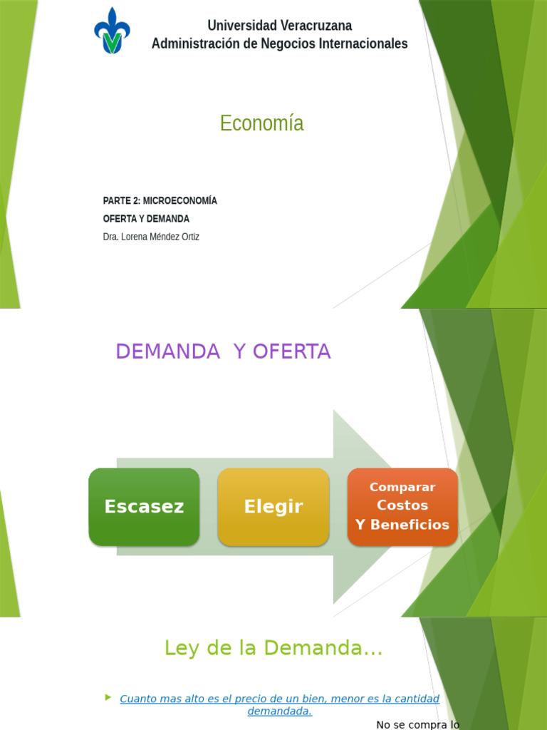 02 Economía Demanda y Oferta (1) | PDF | Oferta (economía) | Oferta y ...