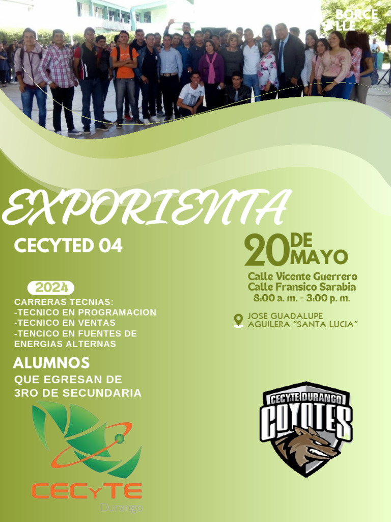 Egresados de Secundaria 2024 CECyTE | PDF