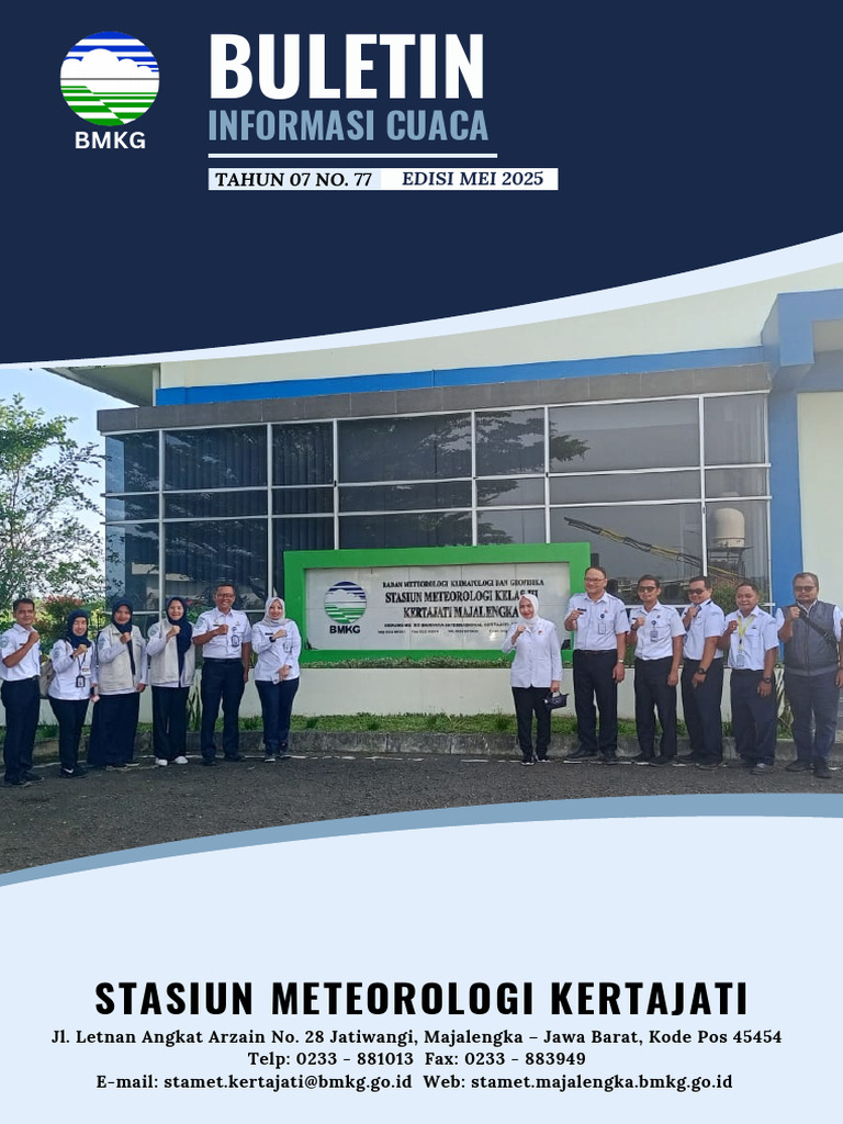 Buletin Cuaca Edisi Mei 2025 | PDF