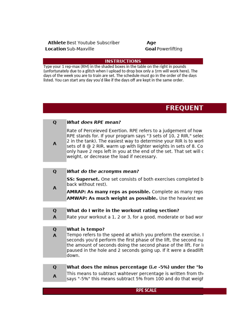 Brendan Tietz Prime DUP Sub Max Generic Template (Sumo Dead) | PDF ...