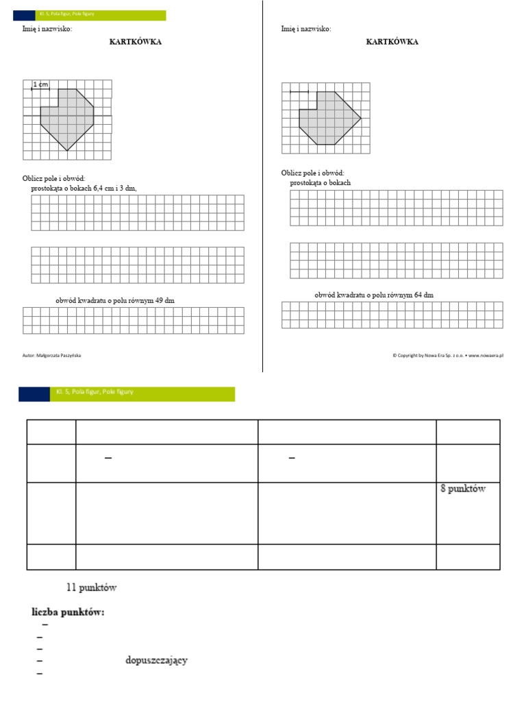 Kartkowka Pole Figury | PDF
