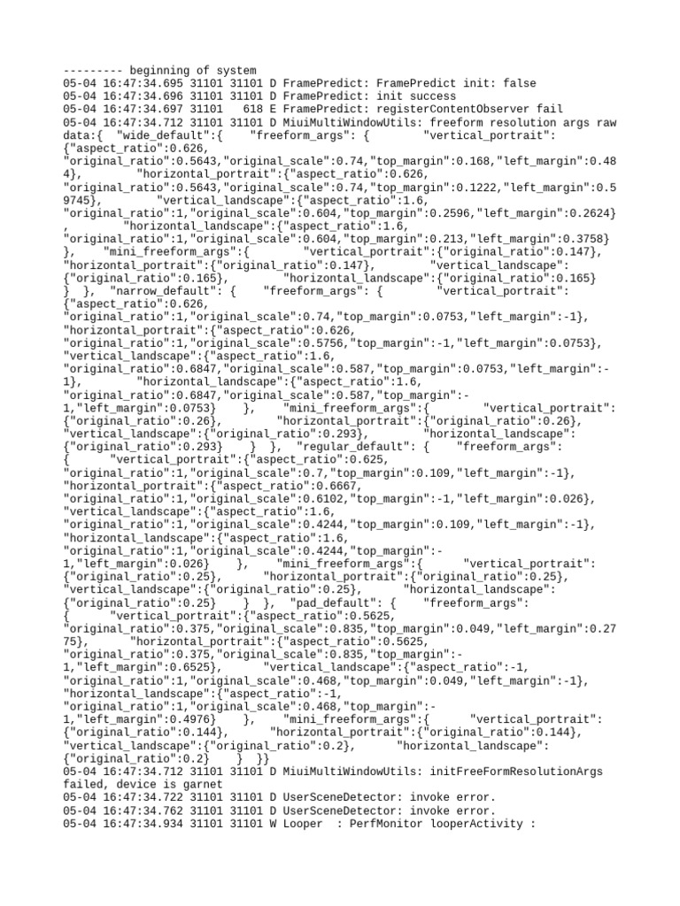 Log Cat 1746352069035 | PDF | Computer Architecture | Computer Programming