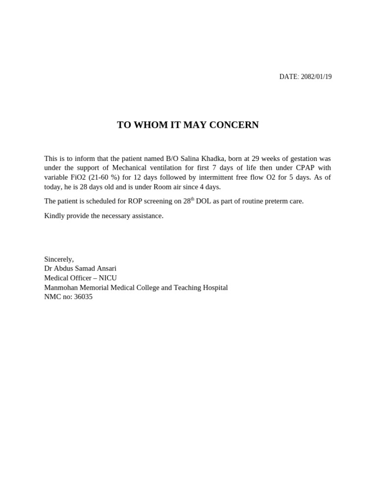 Rop Screening | PDF