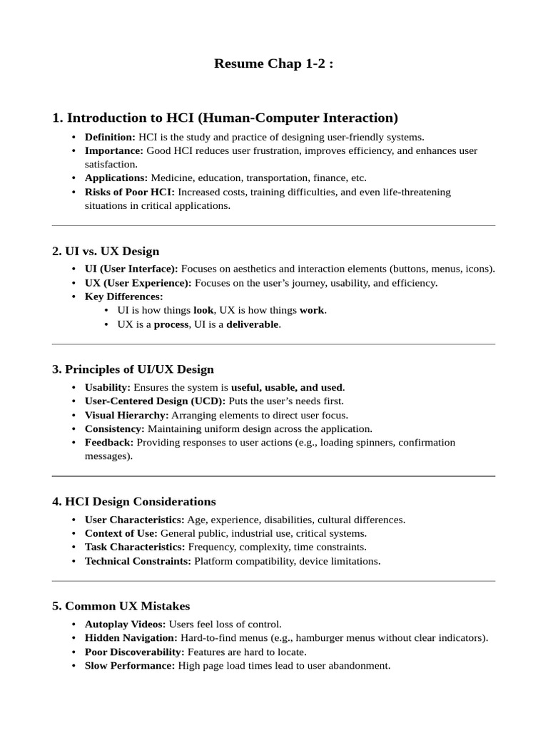 Resume Chap 1-2 | PDF