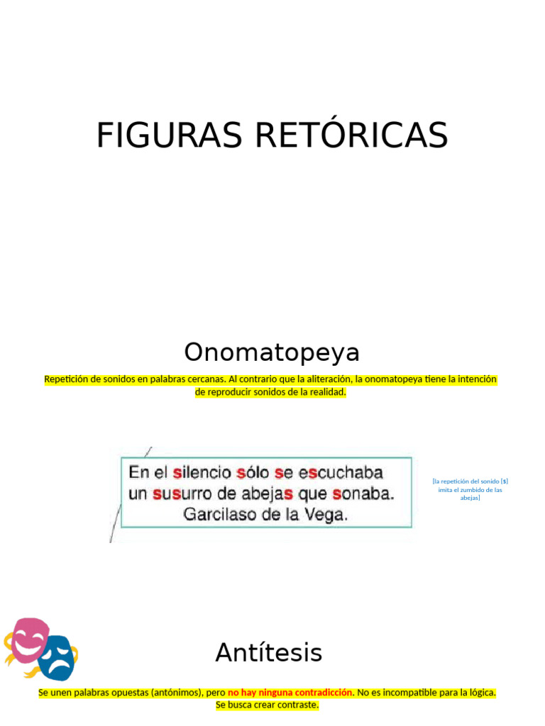 Figuras Retóricas Simplificado (2) | PDF | Cielo | Metáfora