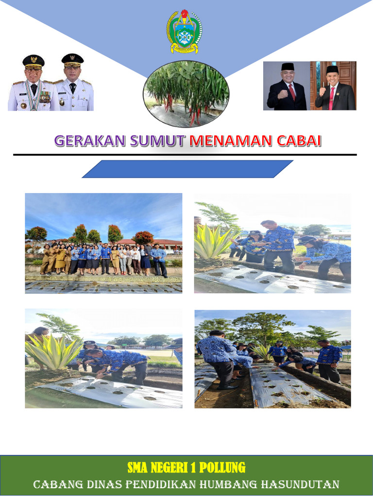 Cover Gerakan Menanam Cabai Sma Negeri 1 Pollung | PDF