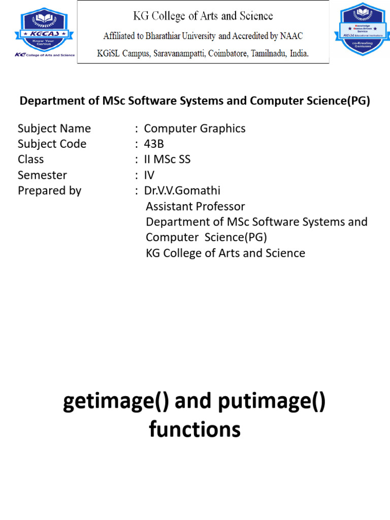 1740355857-Getimage and Putimage Functions | PDF | Integer (Computer Science) | Pointer ...