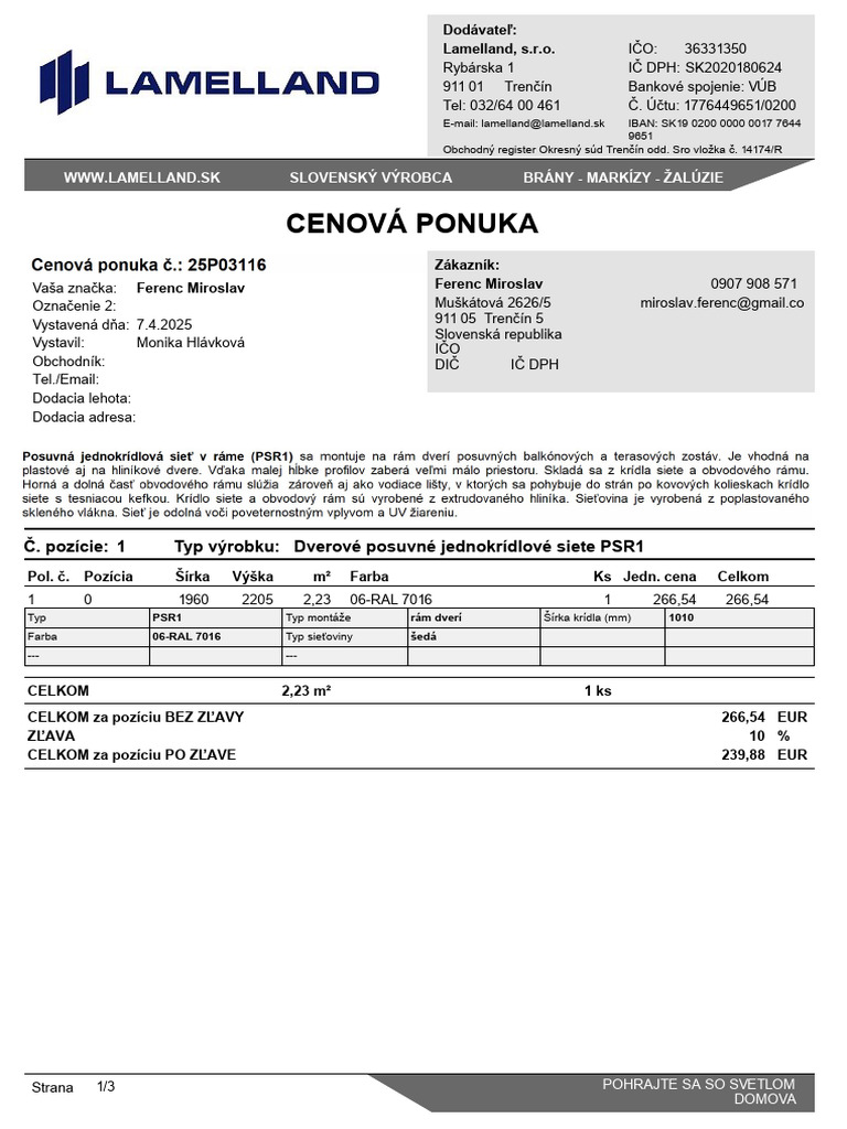 CenNabidka Param | PDF