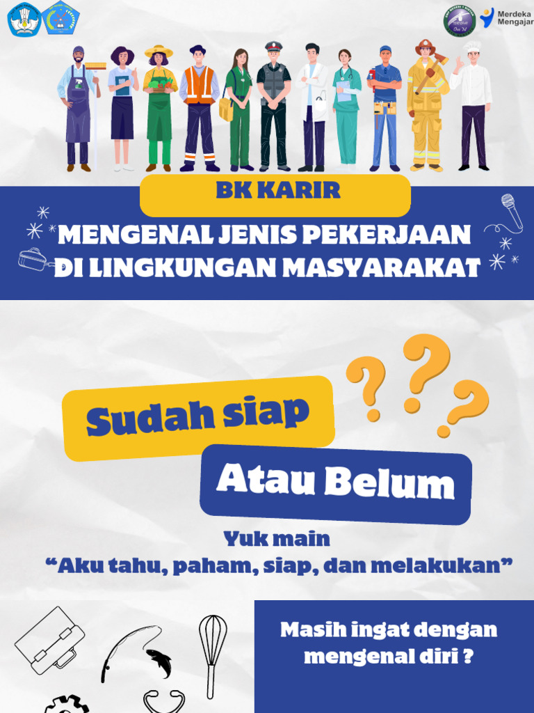 Materi BK Mengenal Pekerjaan | PDF