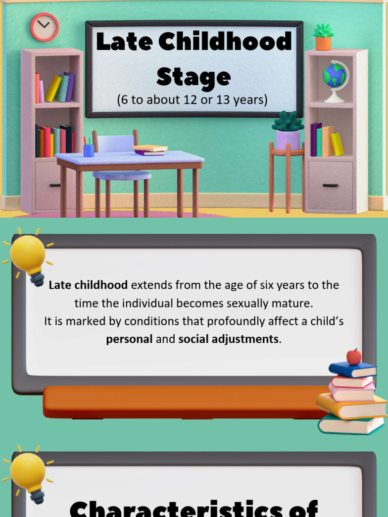 Understanding Late Childhood Development | PDF | Self Esteem | Morality