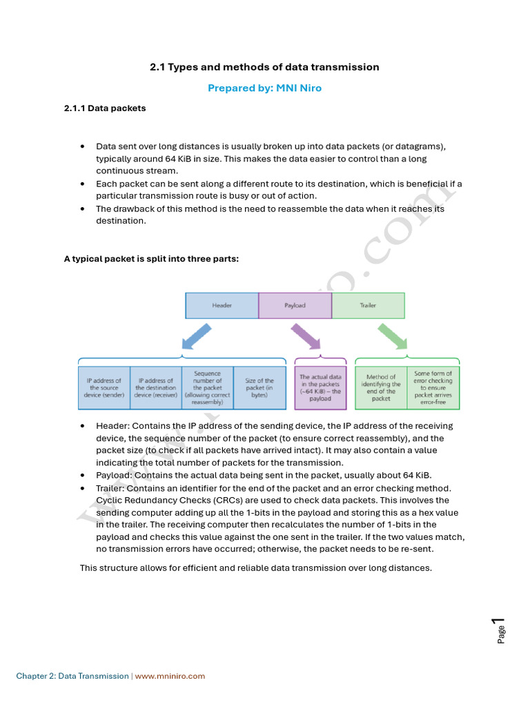 Chapter 2 Data Transmission | PDF | Public Key Cryptography | Key (Cryptography)