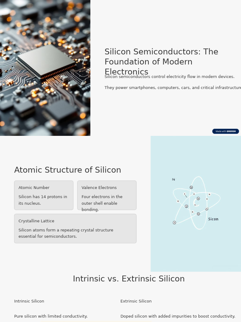 Silicon Semiconductors | PDF