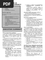 EXECUTIVE CLEMENCY (Non-Institutional) | PDF | Pardon | Public Sphere