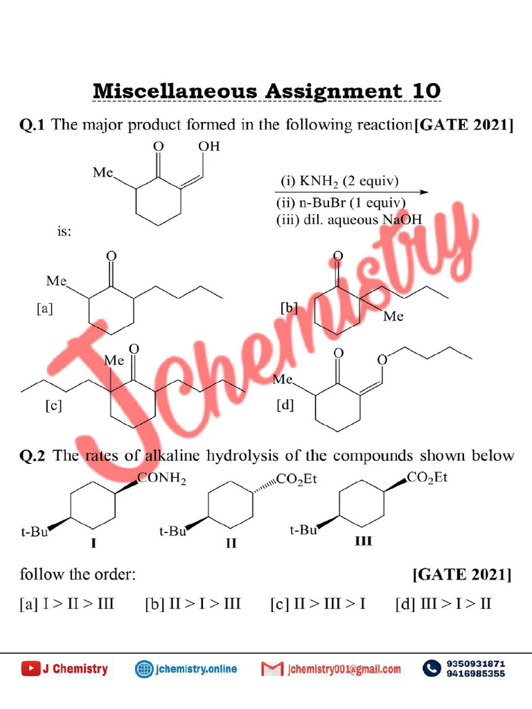 Miscellaneous Assignment 10 | PDF