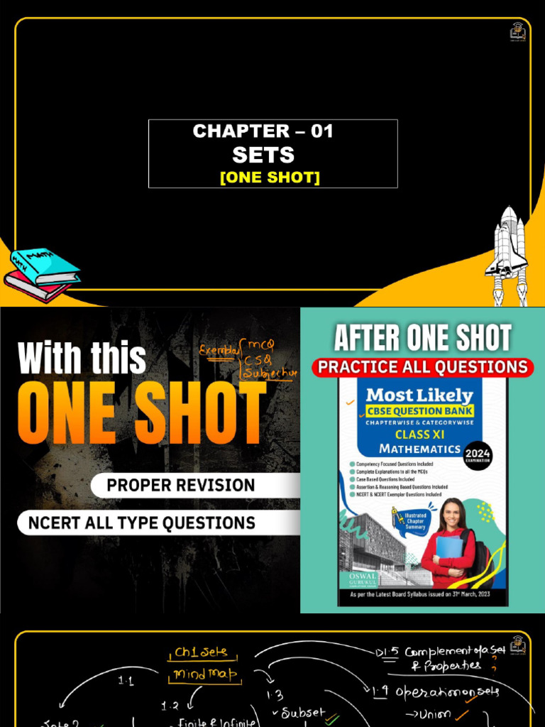 CH 1 Sets One Shot Notes | PDF