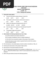 BODMAS Questions Worksheet | PDF