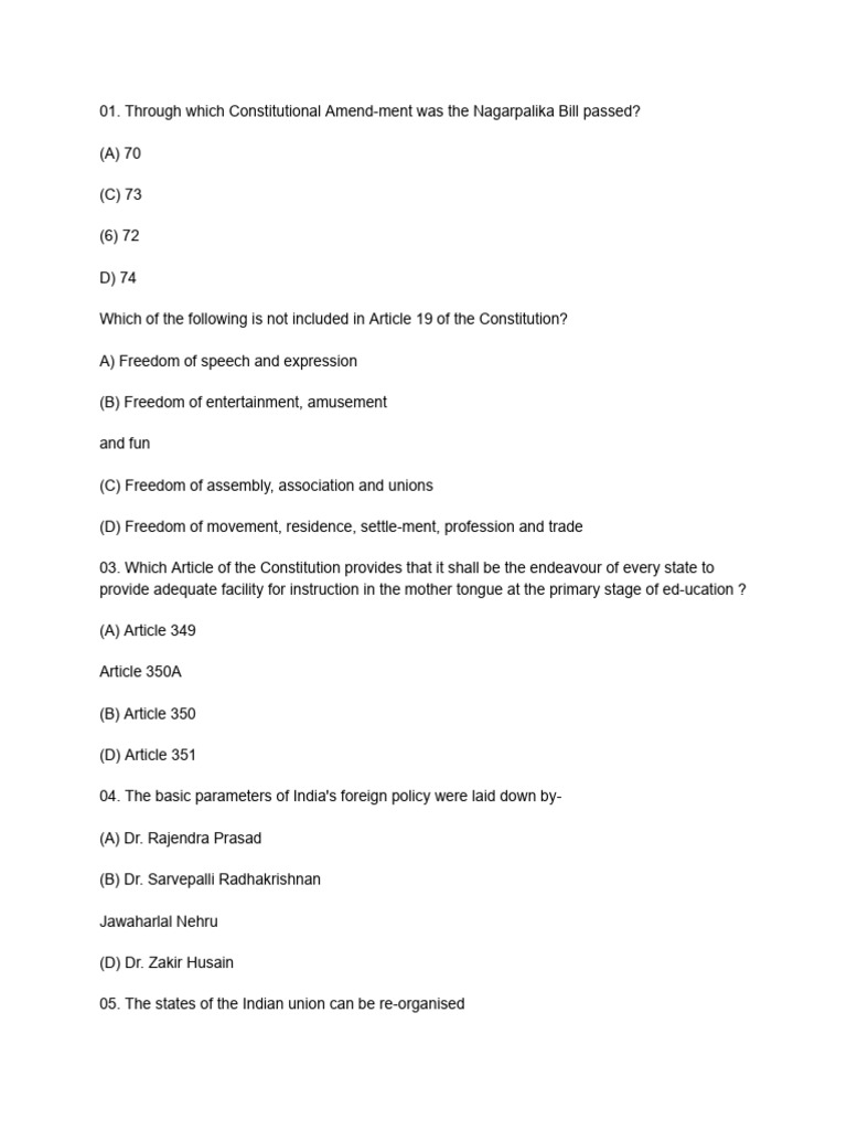 30 MCQs On Consti Law @stuff - Forclat | PDF | Suffrage | Political Law