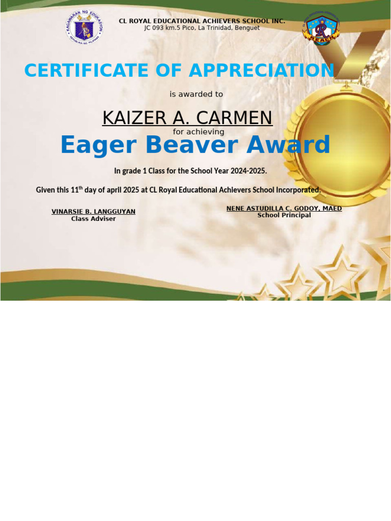 Cert 2025 Sample | PDF